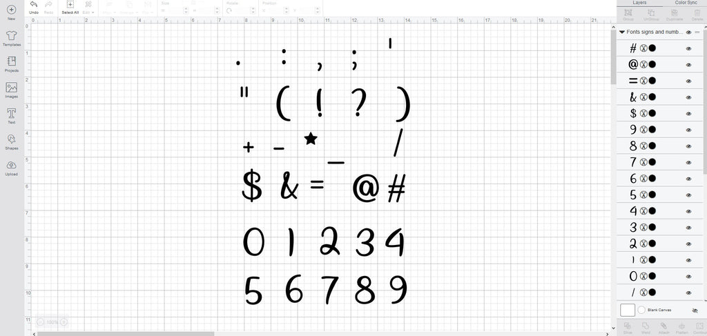 Unicorn Giggles alphabet svg/eps/dxf cutting files (MHA ...